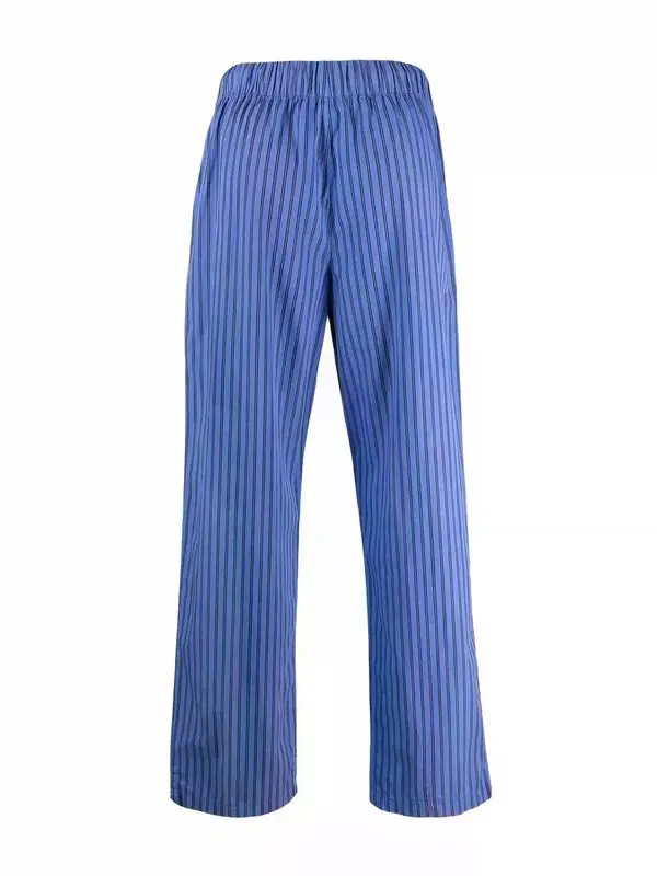 TEKLA Verneuil Stripe-pattern Pajama Trousers