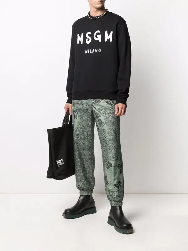MSGM Logo-print Sweatshirt