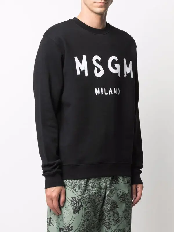 MSGM Logo-print Sweatshirt