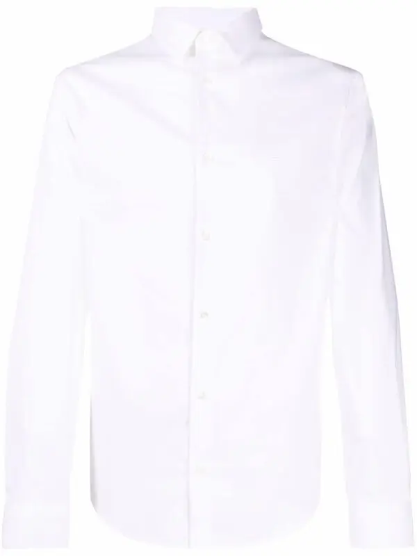Emporio Armani Logo-patch Longsleeved Shirt
