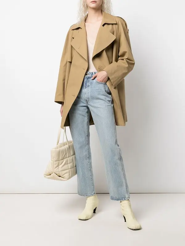 Khaite Eden Double-breasted Trench Coat