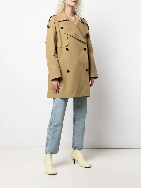 Khaite Eden Double-breasted Trench Coat