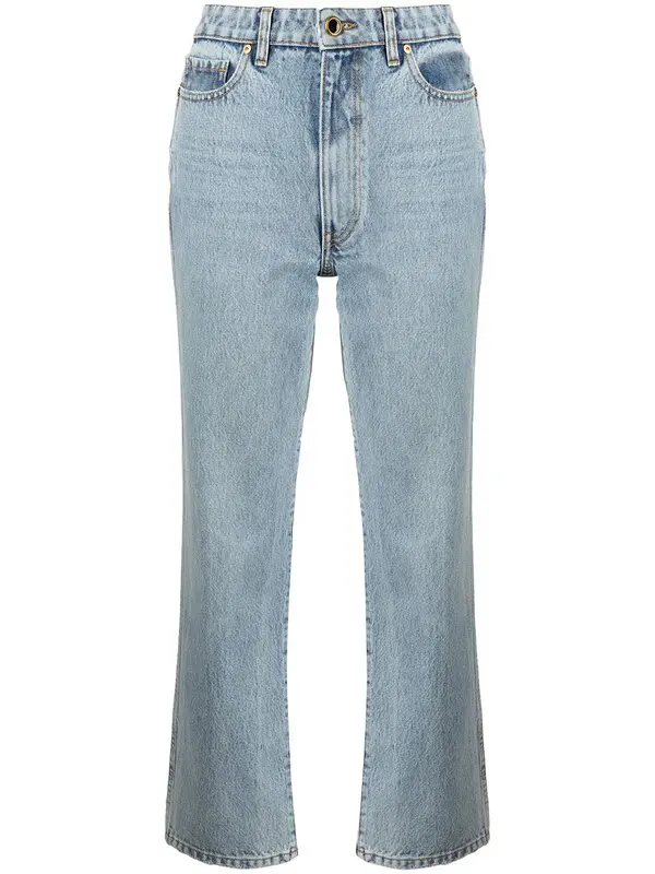Khaite Abigail Straight-leg Jeans