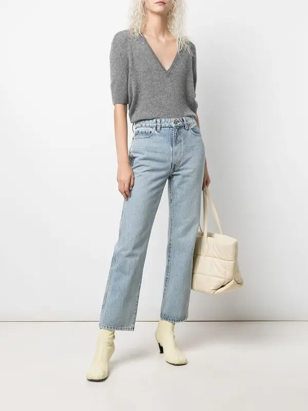 Khaite Abigail Straight-leg Jeans