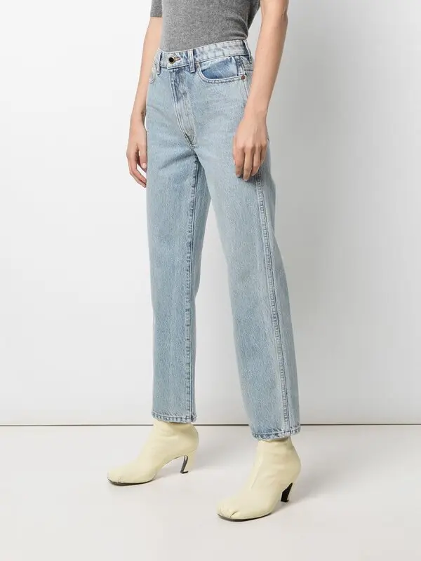 Khaite Abigail Straight-leg Jeans