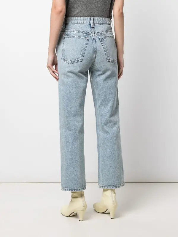 Khaite Abigail Straight-leg Jeans