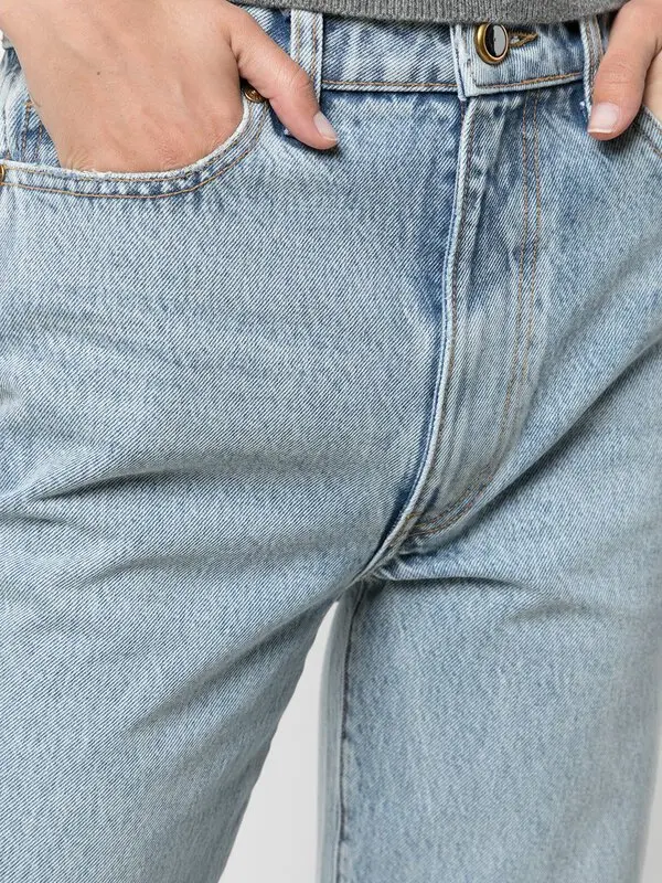 Khaite Abigail Straight-leg Jeans