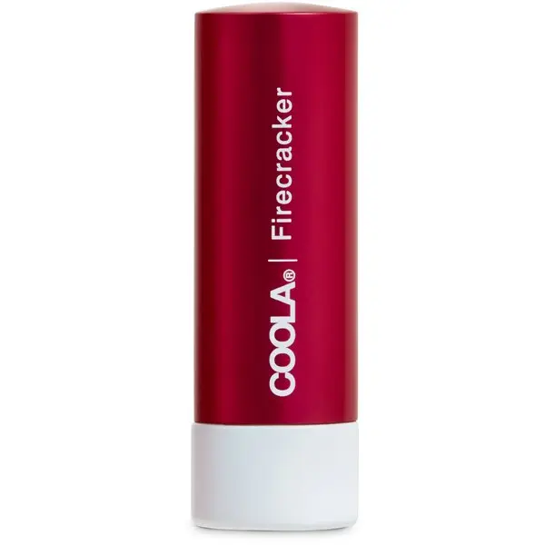 COOLA Mineral Liplux Organic Tinted Lip Balm Sunscreen Spf 30 - Firecracker