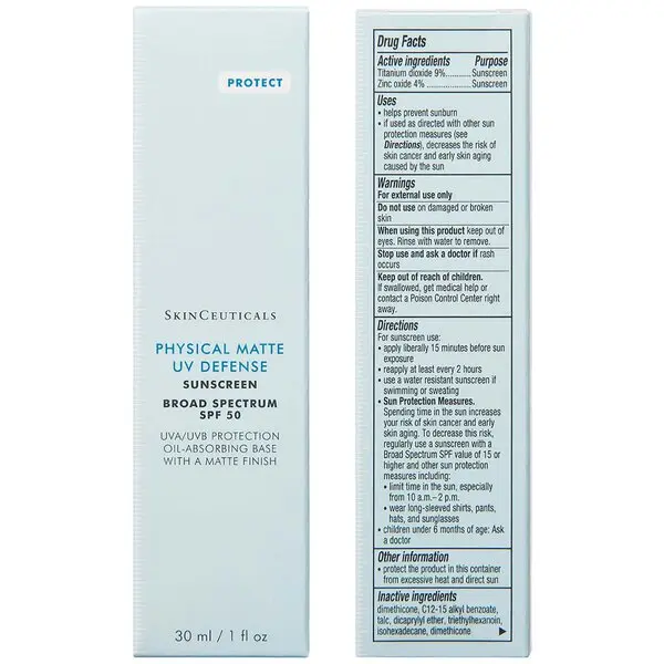 SkinCeuticals Physical Matte Uv Defense Spf 50
