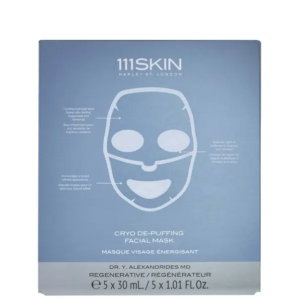 111SKIN Cryo De-puffing Energy Mask Box - One-color