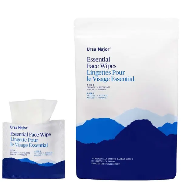 URSA MAJOR Essential Face Wipes - One-color