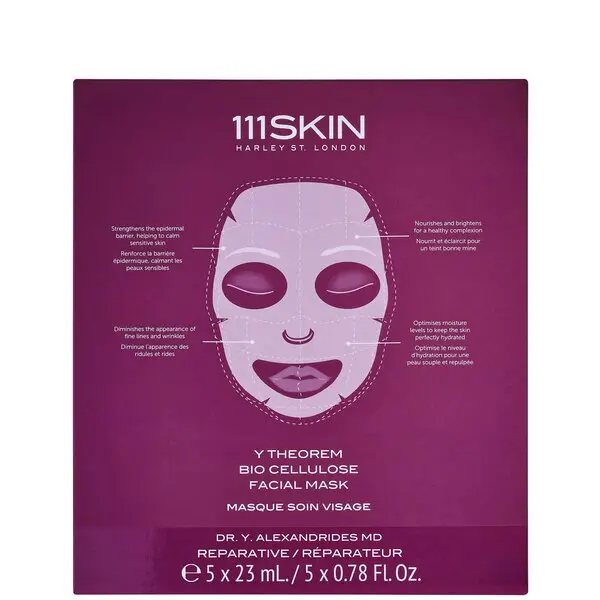111SKIN Y Theorem Bio Cellulose Facial Mask Box - One-color