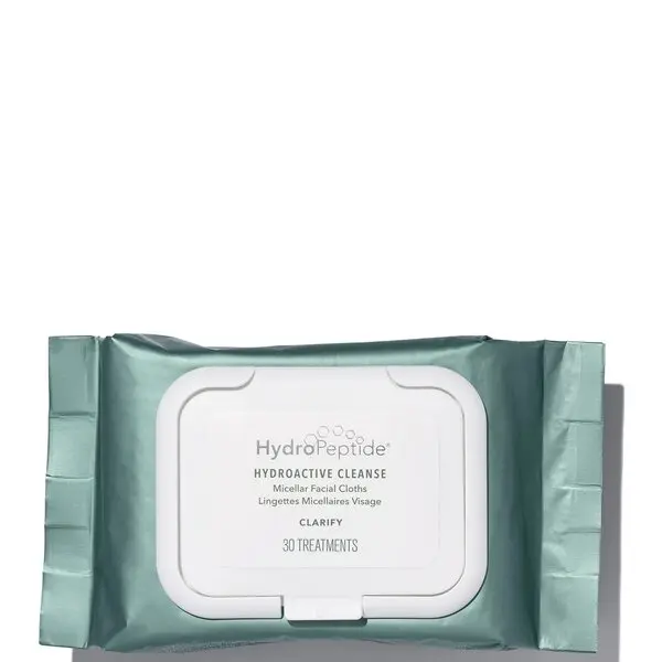 HYDROPEPTIDE Hydroactive Cleanse Micellar Facial Cloths - One-color