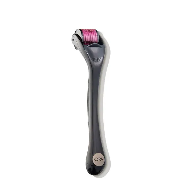 BEAUTY ORA Face Microneedle Dermal Roller System 0.5mmpurple/black