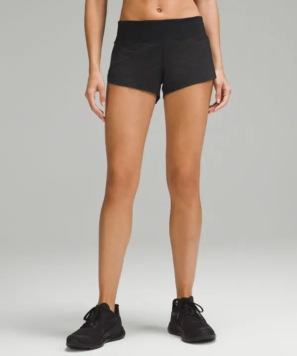 Lululemon Speed Up Low-rise Lined Short 2.5 - Black