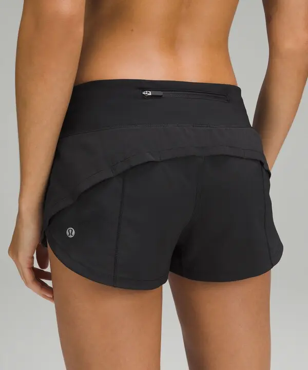 Lululemon Speed Up Low-rise Lined Short 2.5 - Black