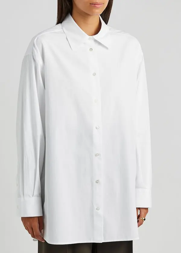 THE ROW Luka Cotton Shirt
