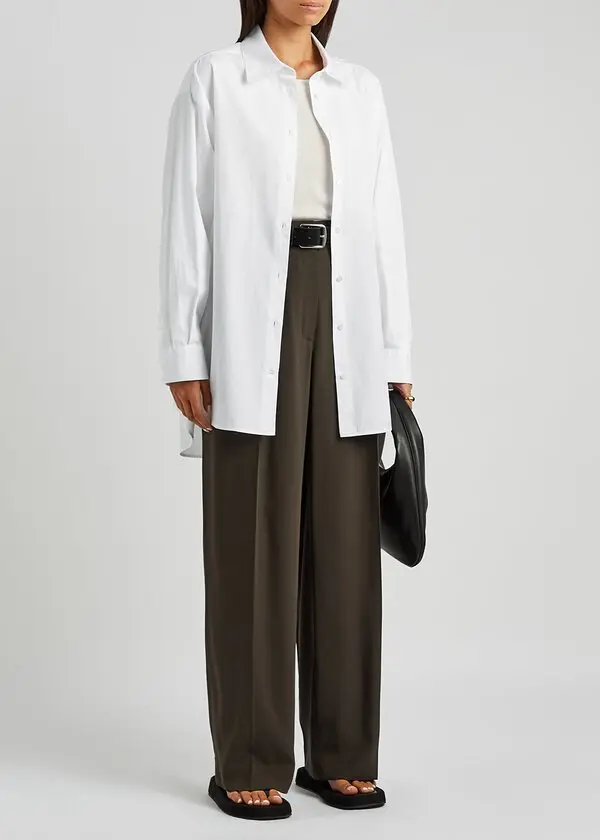 THE ROW Luka Cotton Shirt