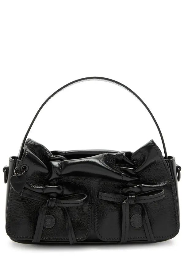 Acne Studios Mini Multipocket Leather Top Handle Bag