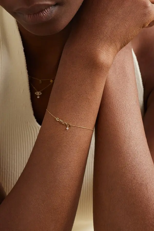 PERSEE Amour 18-karat Diamond Bracelet