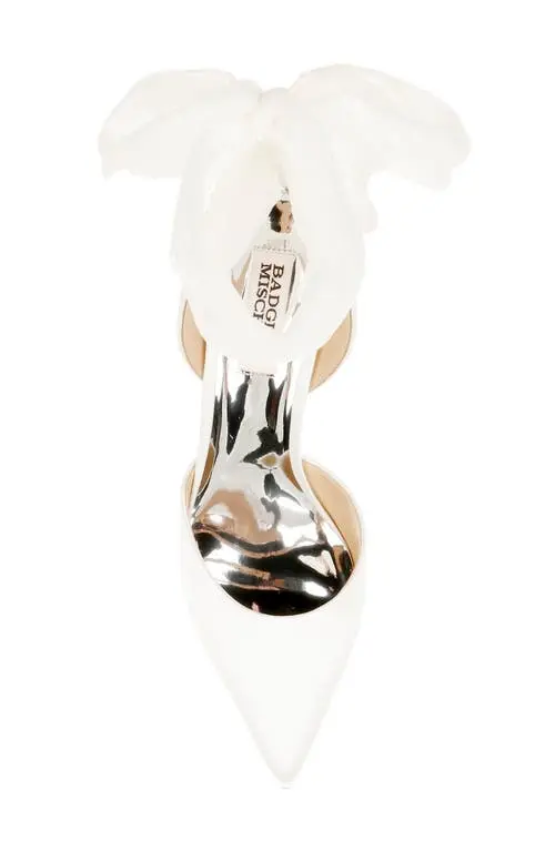 Badgley Mischka Blaze Pump - Soft White