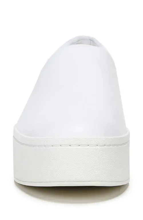 Vince Warren Platform Slip-on Sneakers - Plaster Leather