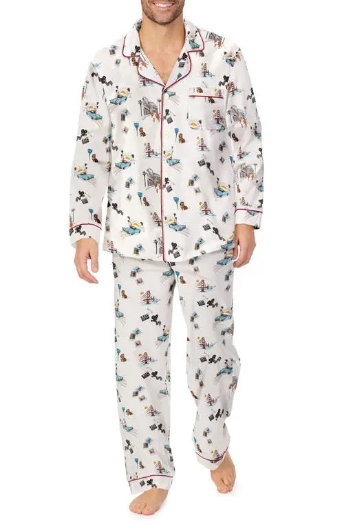 BEDHEAD PAJAMAS California Print Stretch Pajamas