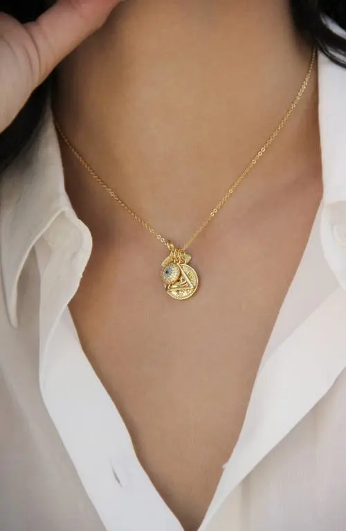 Ettika Eye Charms Pendant Necklace