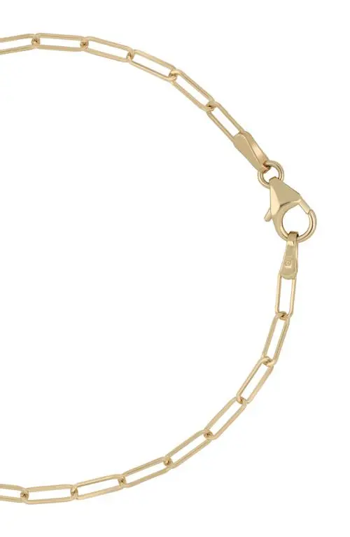 Bony Levy Ofira 14k Gold Rectangular Chain Bracelet