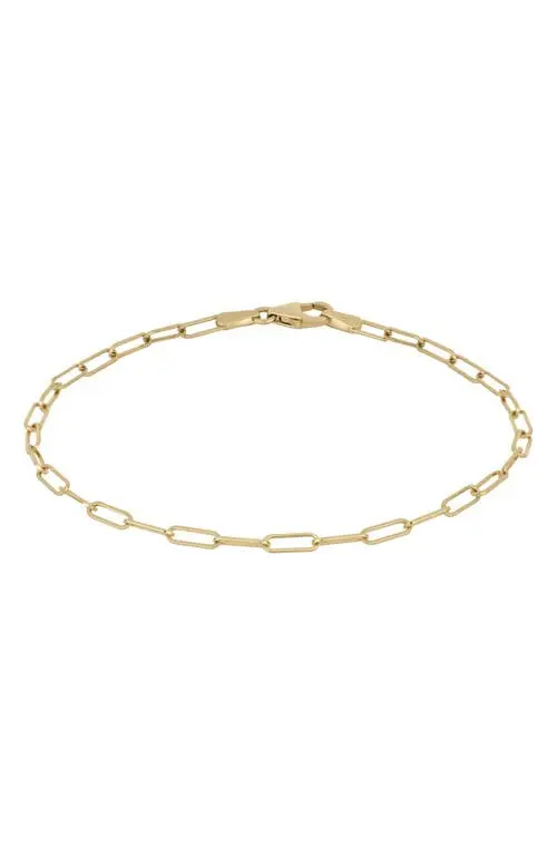 Bony Levy Ofira 14k Gold Rectangular Chain Bracelet