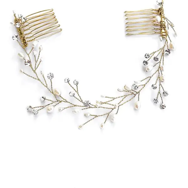 Brides & Hairpins Zylina Halo Comb - Gold