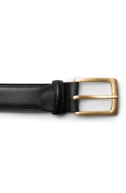 Bosca Amalfi Leather Belt