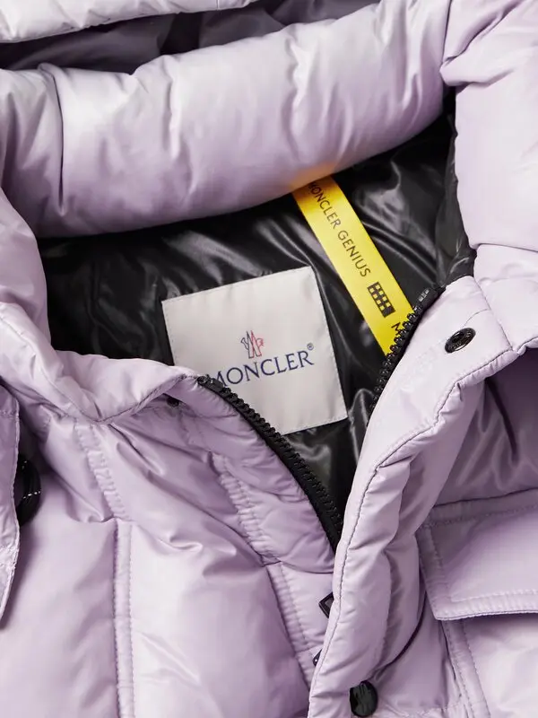 Moncler Anthemyx Quilted Shell Hooded Down Jacket