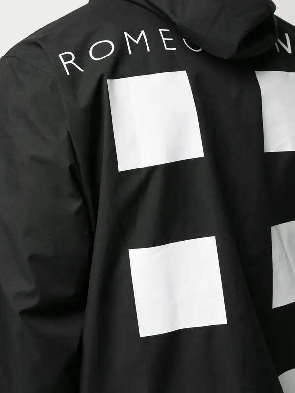 ROMEO HUNTE Logo Print Zip-front Jacket