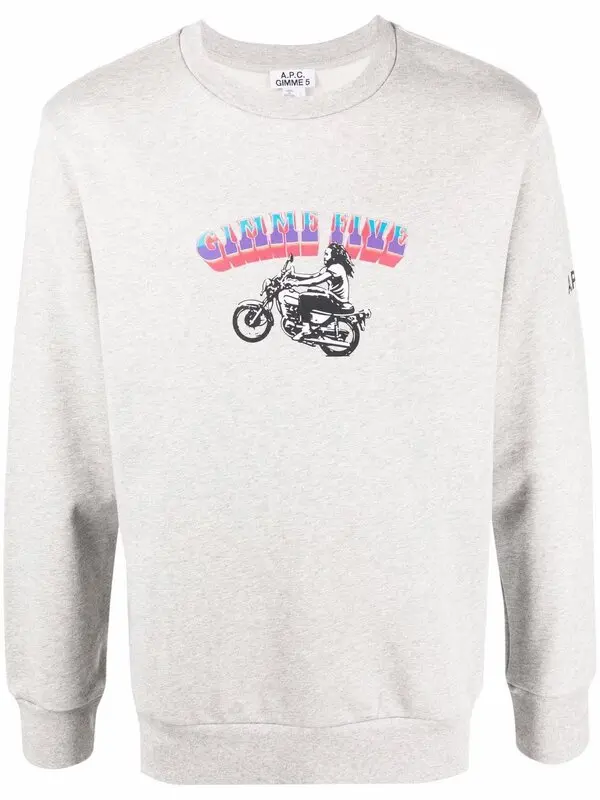 A.p.c. Graphic Print Sweatshirt