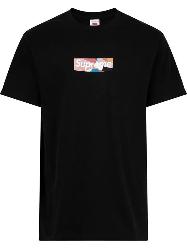 Supreme X Emilio Pucci Box Logo T-shirt - Black