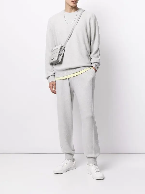Helmut Lang Corduroy-detail Track Pants