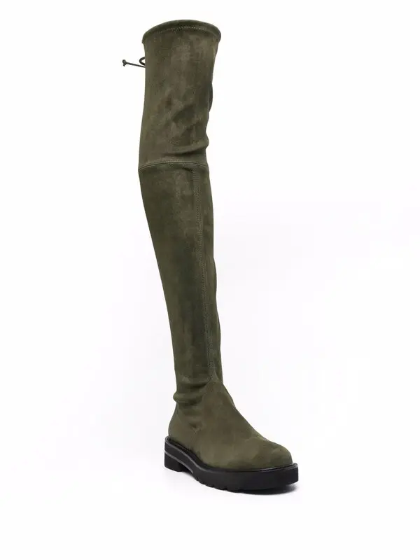 STUART WEITZMAN Lowland Lift Suede Boots