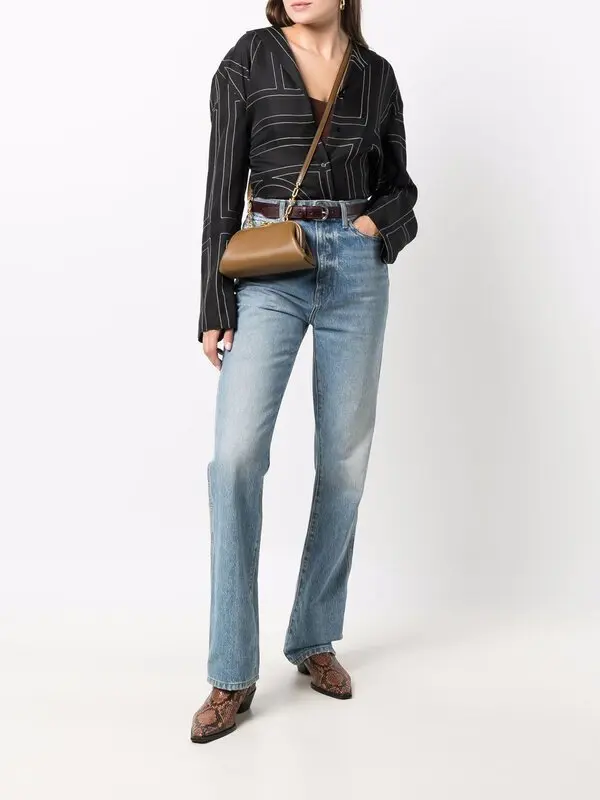 Tory Burch Cleo Leather Crossbody Bag