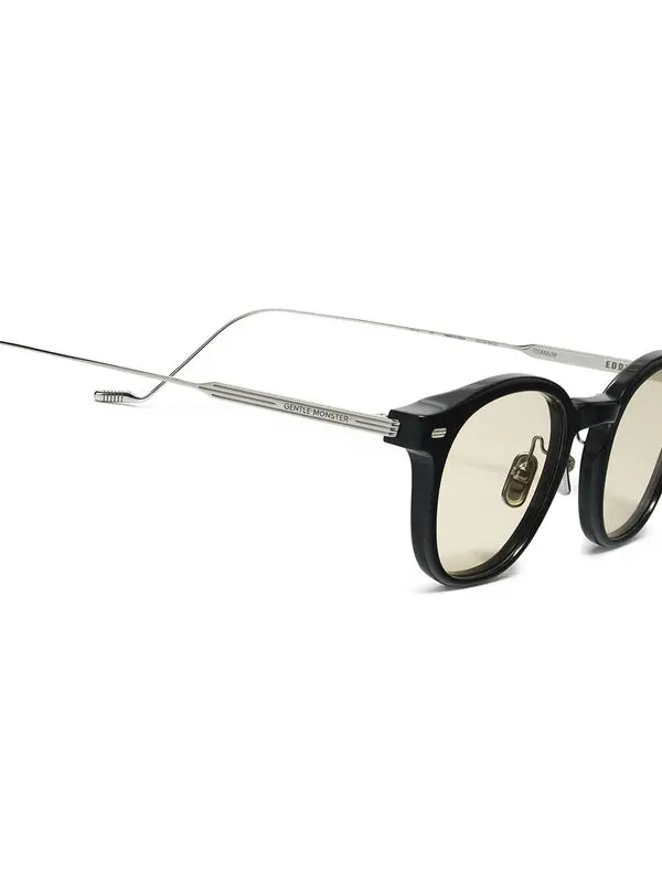 Gentle Monster Eddy 01 Round-Frame Sunglasses - Brown | Editorialist
