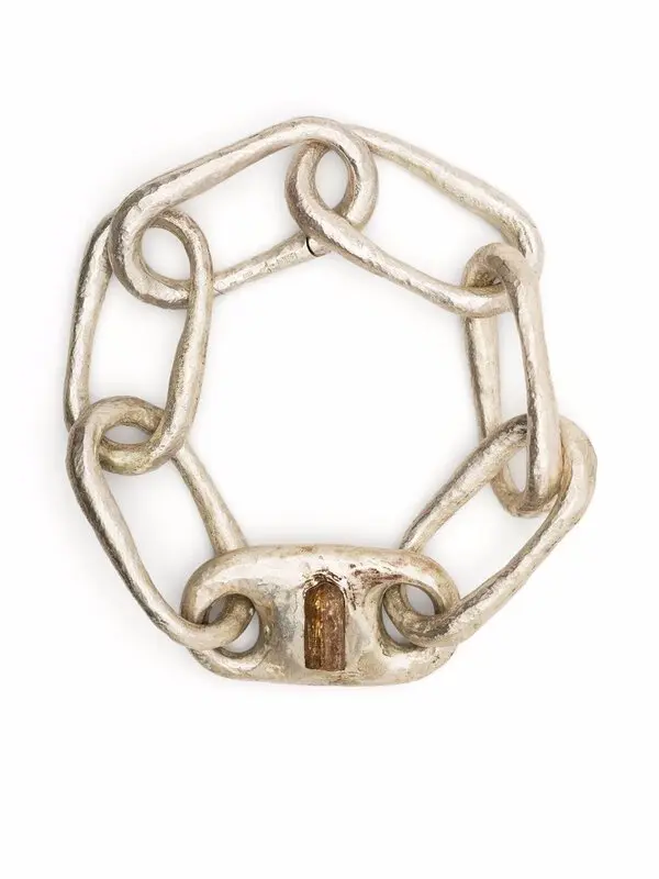PARTS OF FOUR Sistema Chain Bracelet - Silver