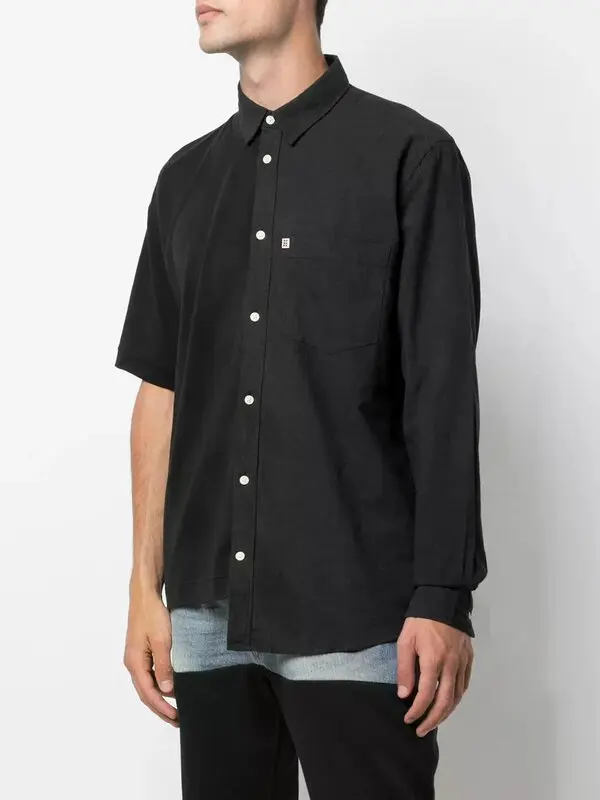 ROMEO HUNTE Asymmetric Button-down Shirt