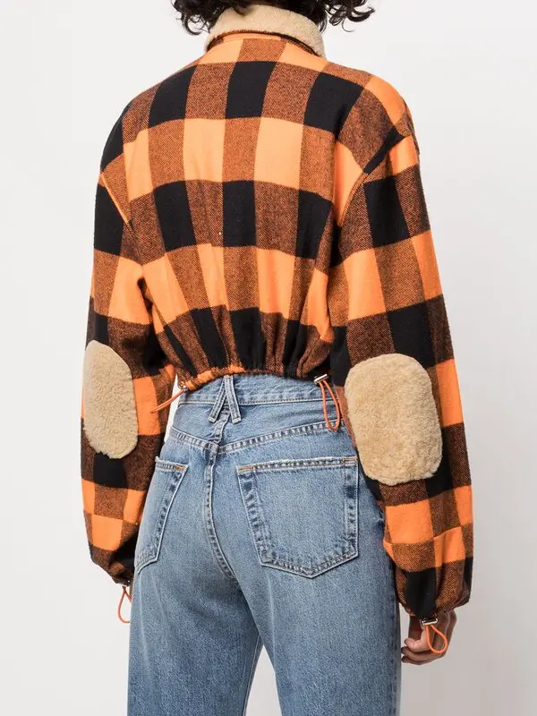 ROMEO HUNTE Lucy Flannel Cropped Jacket