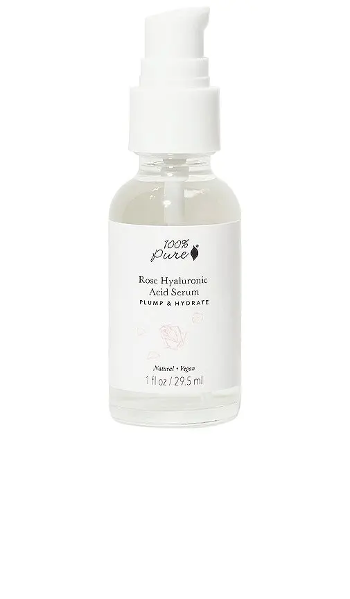100% PURE Rose Hyaluronic Acid Serum - N,a