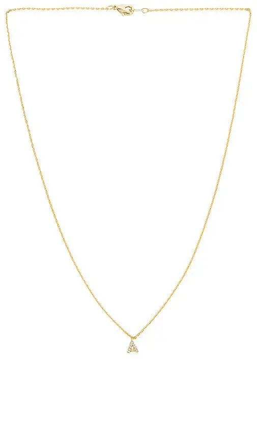 PETIT MOMENTS Initial Necklace - Gold