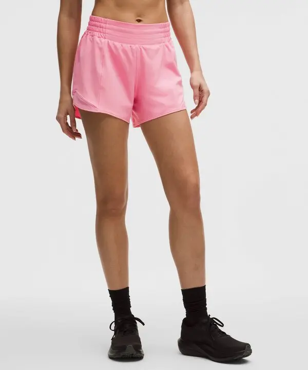 Lululemon Hotty Hot High-rise Lined Short - Candy Cloud