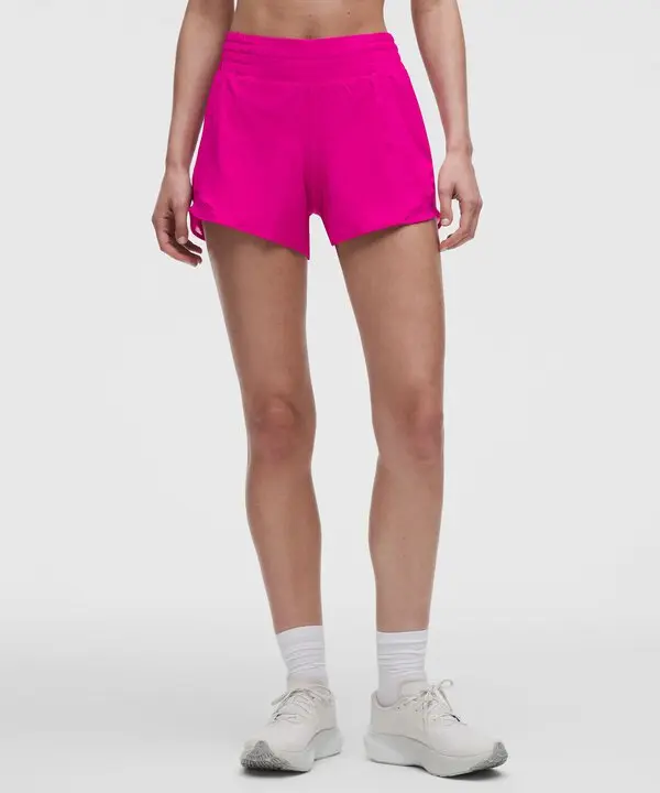 Lululemon Hotty Hot High-rise Lined Short - Pink Flare