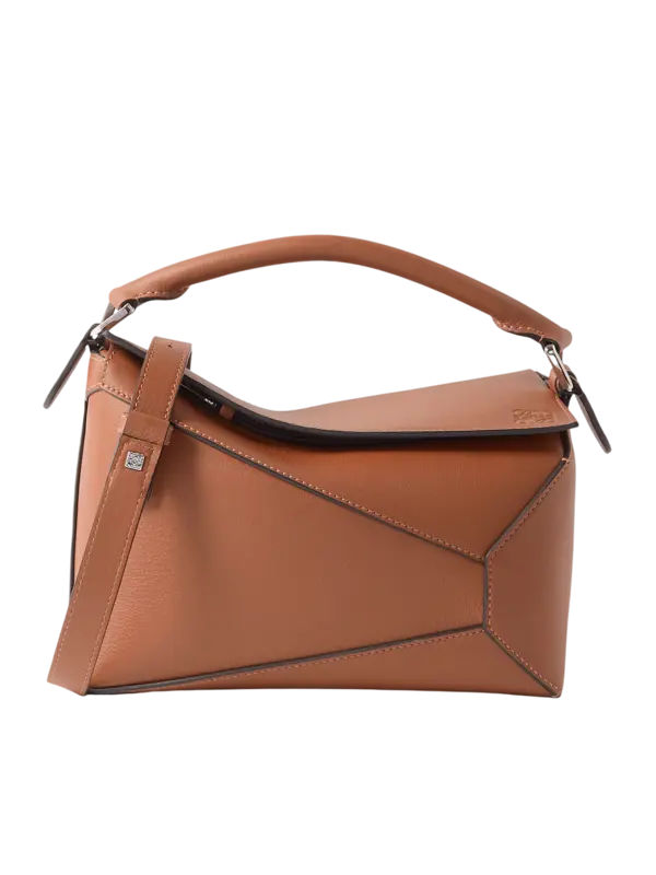 Loewe Puzzle Edge Small Shoulder Bag - Brown