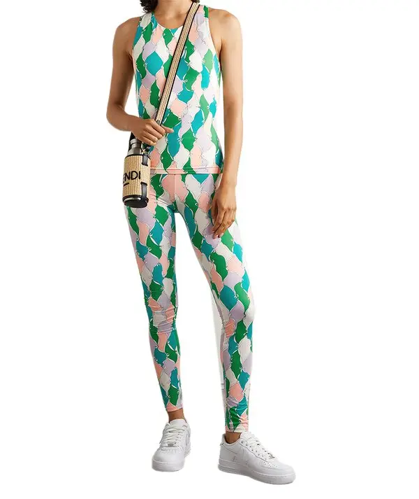 Emilio Pucci Net Sustain Printed Recycled Stretch Tank