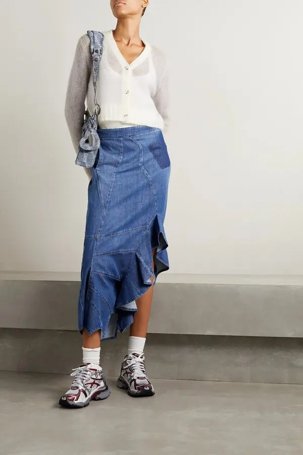 Acne Studios Cropped Mohair-blend Cardigan